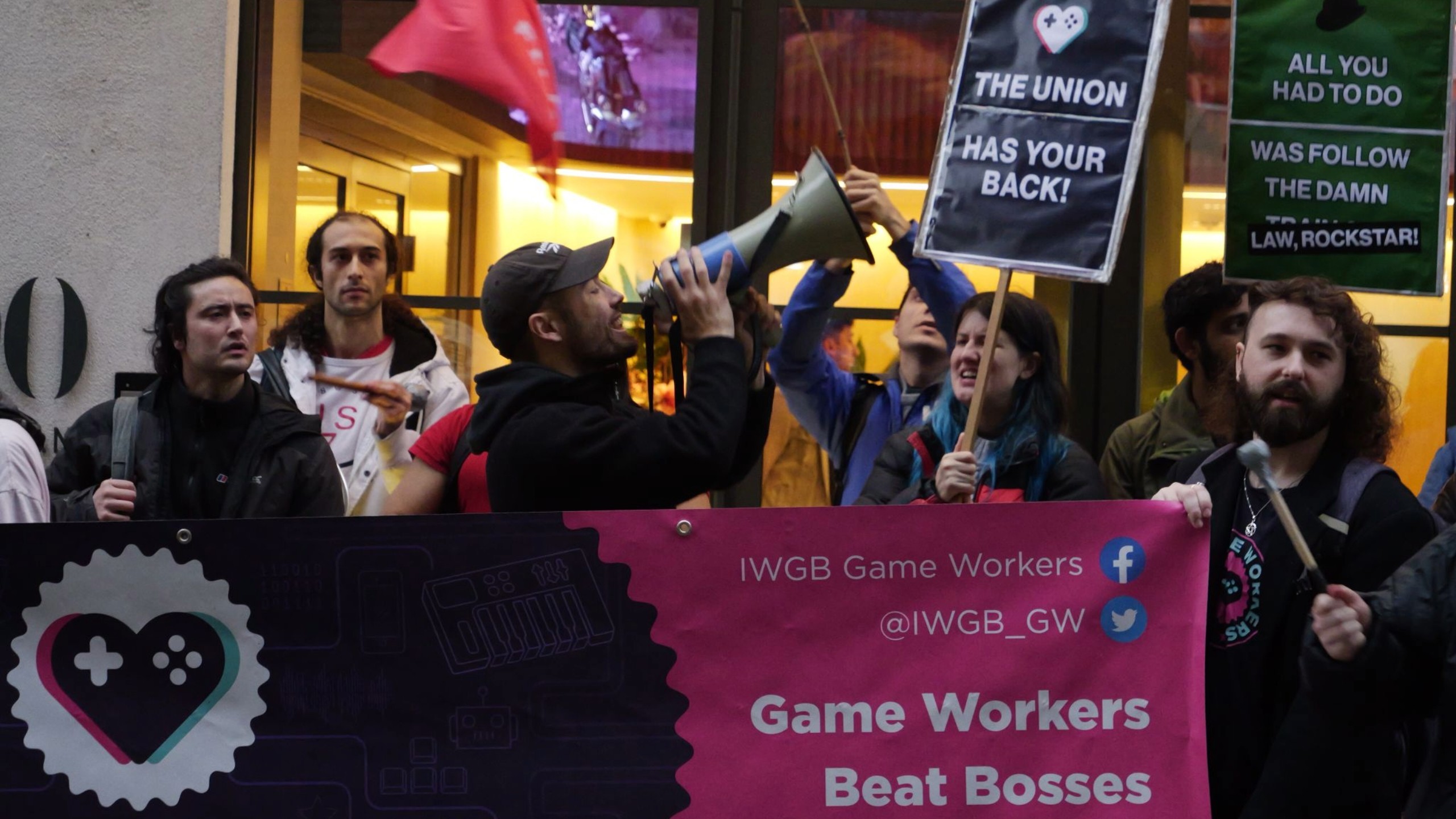 British Workers Union Stages Second Rockstar Games Protest, Calling Out ...